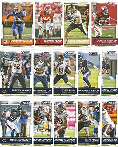 Chicago Bears 2016 Score EXCLUSIVE Factory Sealed Team Set with Jay Cutler and Others Plus Jordan Howard and Leonard Floyd Rookie Cards