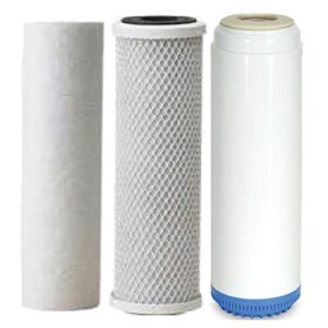 sediment/fluoride/arsenic/carbon block standard sized water filters