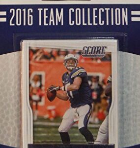 San Diego Chargers 2016 Score EXCLUSIVE Factory Sealed Team Set with Philip Rivers, Antonio Gates, Rookie cards of Hunter Henry and Joey Bosa plus