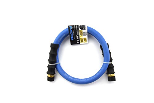 BluBird Lead-in Rubber Air Hose (1/2" x 3') 1/2" M-NPT - BBLD1203