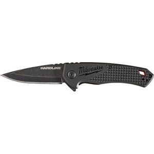 milwaukee electric tool 48-22-1997 2.5" hardline smooth blade pocket knife, plastic, 1" x 9.25" x 3.9"