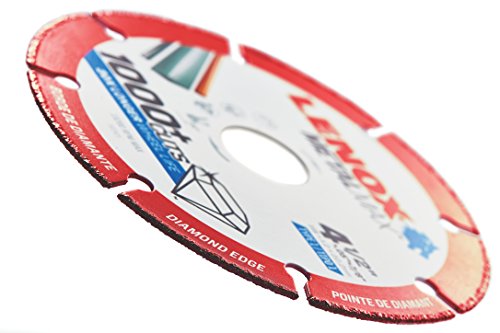 LENOX Tools METALMAX Cut Off Wheel, Diamond Edge, 4-Inch x 5/8-Inch (1972920)