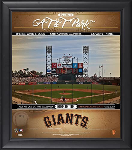 San Francisco Giants Framed 15" x 17" Welcome to the Ballpark Collage - MLB Team Plaques and Collages