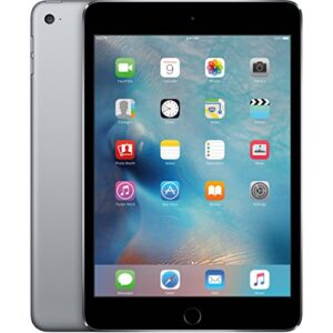 apple ipad mini 4 64gb (wi-fi) 7.9-inch ios tablet - space gray (renewed)