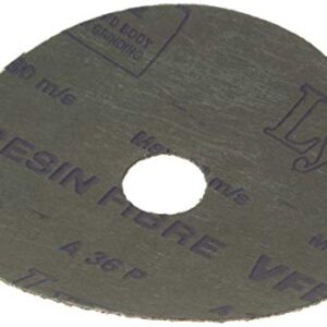 Sungold Abrasives 17202 36 Grit Aluminum Oxide Fibre Disc (25 Pack), 5 x 7/8" Center Hole