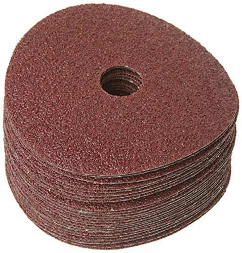 Sungold Abrasives 17202 36 Grit Aluminum Oxide Fibre Disc (25 Pack), 5 x 7/8" Center Hole