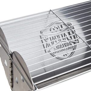 UCO Flatpack Portable Stainless Steel Grill and Fire Pit