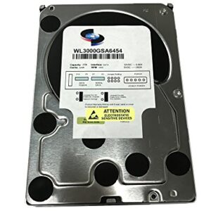 WL 3TB 64MB Cache 5400RPM SATA III (6.0Gb/s) (Low Power & Heavy Duty) 3.5" Internal Hard Drive (PC, NAS & CCTV DVR) - w/ 1 Year Warranty