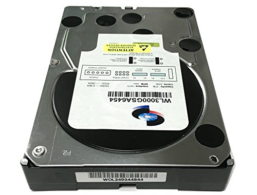 WL 3TB 64MB Cache 5400RPM SATA III (6.0Gb/s) (Low Power & Heavy Duty) 3.5" Internal Hard Drive (PC, NAS & CCTV DVR) - w/ 1 Year Warranty