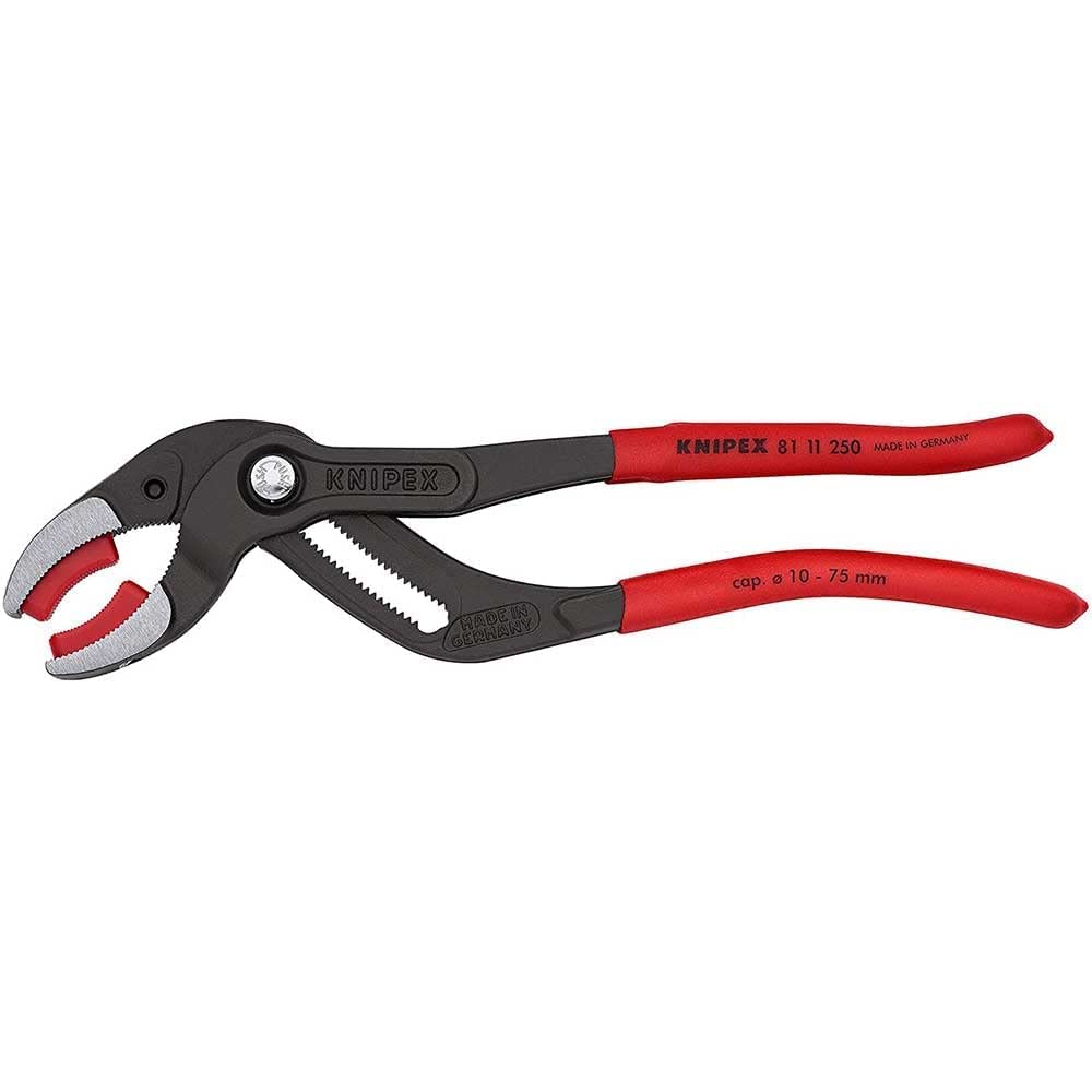 KNIPEX - 81 11 250 Tools - Pipe Gripping Pliers With Replaceable Plastic Jaws (8111250)