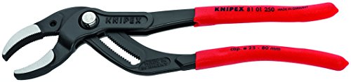 KNIPEX Tools - Pipe Gripping Pliers With Serrated Jaws (8101250)