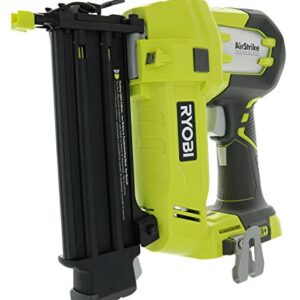 Ryobi 3 Piece 18V One+ Airstrike Brad Nailer Kit (Includes: 1 x P320 Brad Nailer, 1 x P102 2AH 18V Battery, 1 x P117 IntelliPort Dual Chemistry Battery Charger)