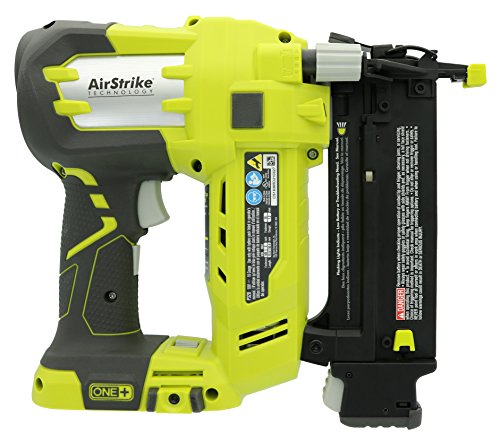 Ryobi 3 Piece 18V One+ Airstrike Brad Nailer Kit (Includes: 1 x P320 Brad Nailer, 1 x P102 2AH 18V Battery, 1 x P117 IntelliPort Dual Chemistry Battery Charger)