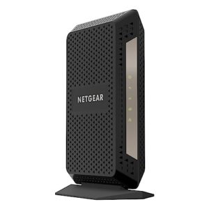 netgear cable modem docsis 3.1 (cm1000) gigabit modem, compatible with all major cable providers including xfinity, spectrum, cox, for cable plans up to 1 gbps,black