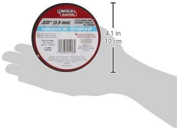 Lincoln Electric MIG Welding Wire, NR-211-MP, .035, Spool, Model: ED030584 (Pack of 3)