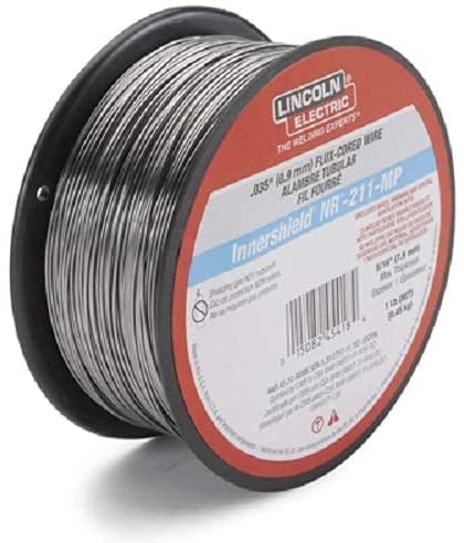 Lincoln Electric MIG Welding Wire, NR-211-MP, .035, Spool, Model: ED030584 (Pack of 3)