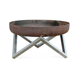 Curonian Memel Solid Steel Medium Fire Pit