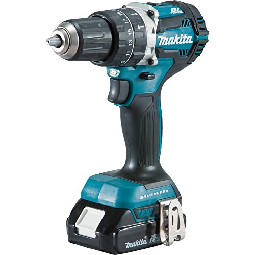 Makita XT269R 18V LXT Lithium-Ion Compact Brushless Cordless 2-Pc. Combo Kit (2.0Ah), Blue