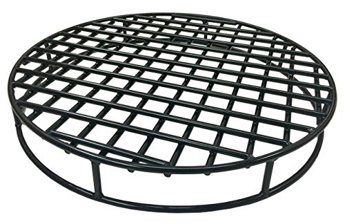 Walden Backyards Round Fire Pit Grate - High Temperature Heavy Duty Steel Above Ground Firegrate for Outdoor Pits and Campfire - 29.2”