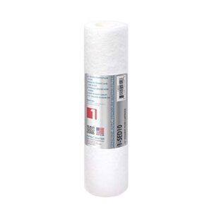 apec water systems 1-sed10 us made 5 micron 10â€ x 2.5â€ sediment water filter for reverse osmosis system, white