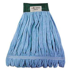 boardwalk bwkmwtmb microfiber looped-end wet mop head - medium, blue