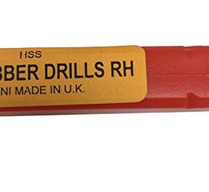 HSS Jobbers Twist Drill Size # 57 1.09mm, 0.043' Made in The U.K. (Dormer) Package of 10