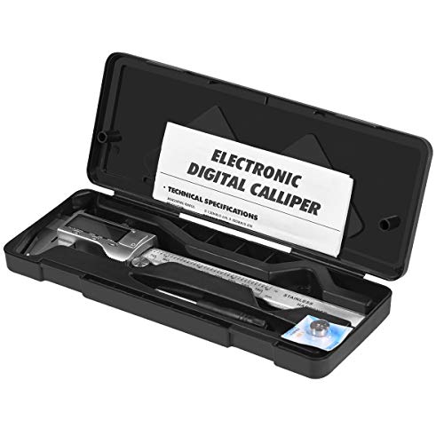 Electronic Digital Vernier Caliper 0-150mm 6 inch Stainless Steel Caliper Gauge Micrometer