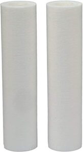 cfs – 2 pack melt-blown household filters cartridge compatible with hdx hdx2bf4 models – remove bad taste & odor – whole house replacement water filter cartridge, 5 microns, white