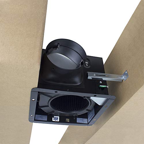 BV Bathroom Fan Ultra-Quiet Bathroom Ventilation & Exhaust Fan, Bathroom Ceiling Fan, Residential Remodel Energy-Saving Ceiling Mount Fan (No Attic Access Required) (200 CFM)