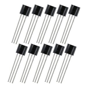 diymore 10pcs ds18b20 18b20 to-92 3 pins wire digital thermometer temperature ic sensor