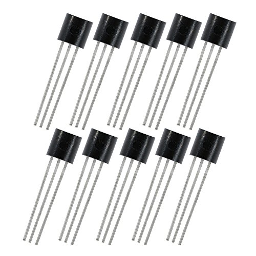 Diymore 10pcs DS18B20 18B20 TO-92 3 Pins Wire Digital Thermometer Temperature IC Sensor