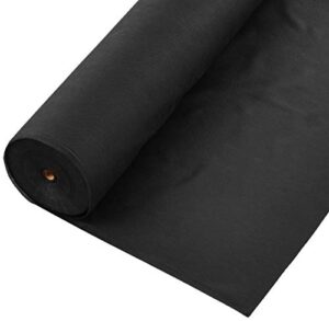 ahg garden weeds 3ft x 300ft / 20 yr premium series landscape fabric, 3 feet x 300 feet, black