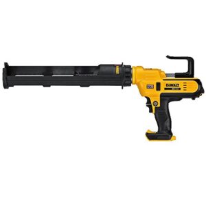 dewalt 20v max* cordless caulking gun, 29oz, tool only (dce570b)