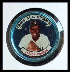 1964 topps # 135 all-star elston howard new york yankees (baseball card) vg yankees