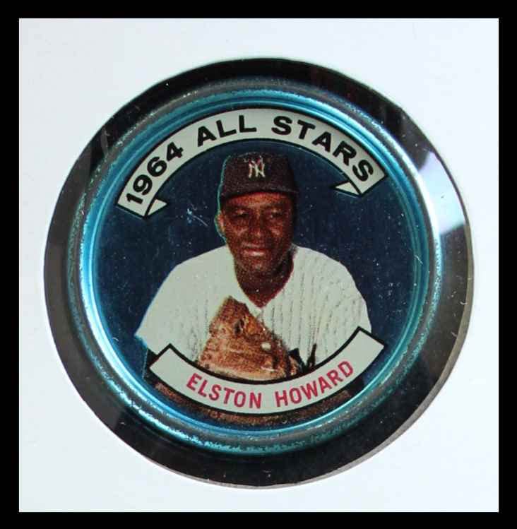 1964 Topps # 135 All-Star Elston Howard New York Yankees (Baseball Card) VG Yankees