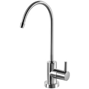 express water modern water filter faucet – chrome – drinking water faucet – reverse osmosis filtration system and kitchen sink beverage faucet