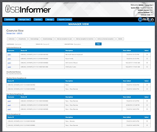 USBInformer®️ Starter kit with 50 Licenses and Server - Prevent threats from USB Devices