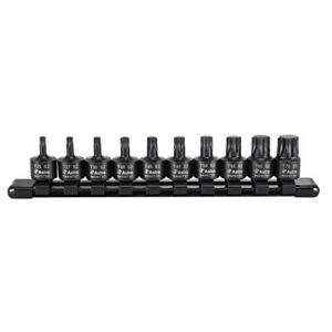 astro pneumatic tool 94410t 10-piece 3/8" drive nano impact torx bit sockets