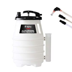 astro pneumatic tool tools 7345 15l (4 gal) professional manual fluid extractor