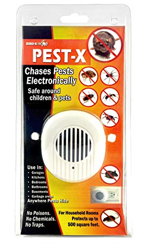 Pest-X All-Pest Rodent and Insect Chaser 220 Volt Pest Control 500 sq. mt.