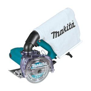 makita 4100kb 5" dry masonry saw, with dust extraction