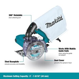 Makita 4100KB 5" Dry Masonry Saw, with Dust Extraction