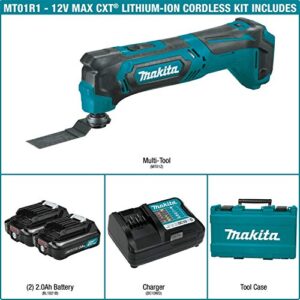 Makita MT01R1 12V CXT Lithium-Ion Cordless Multi-Tool Kit