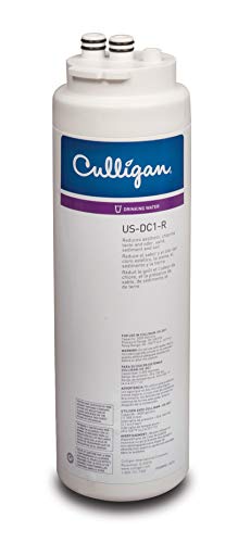 CULLIGAN US-DC1-R Under Sink Direct Connect Drinking Water System Replacement UsDc1 WTR Cartridge , White