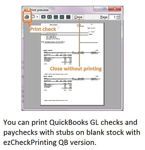 ezCheckPrinting for QuickBooks/Quicken, Version 9