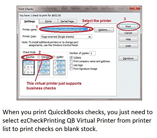 ezCheckPrinting for QuickBooks/Quicken, Version 9