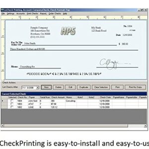 ezCheckPrinting for QuickBooks/Quicken, Version 9