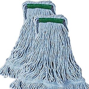 Rubbermaid Commercial Super Stitch Blend Large Mop Heads, 2-Pack