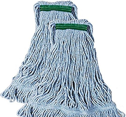 Rubbermaid Commercial Super Stitch Blend Large Mop Heads, 2-Pack