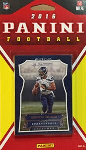 seattle seahawks 2016 panini factory sealed team set with russell wilson, marshawn lynch, richard sherman, earl thomas, 5 rookies plus